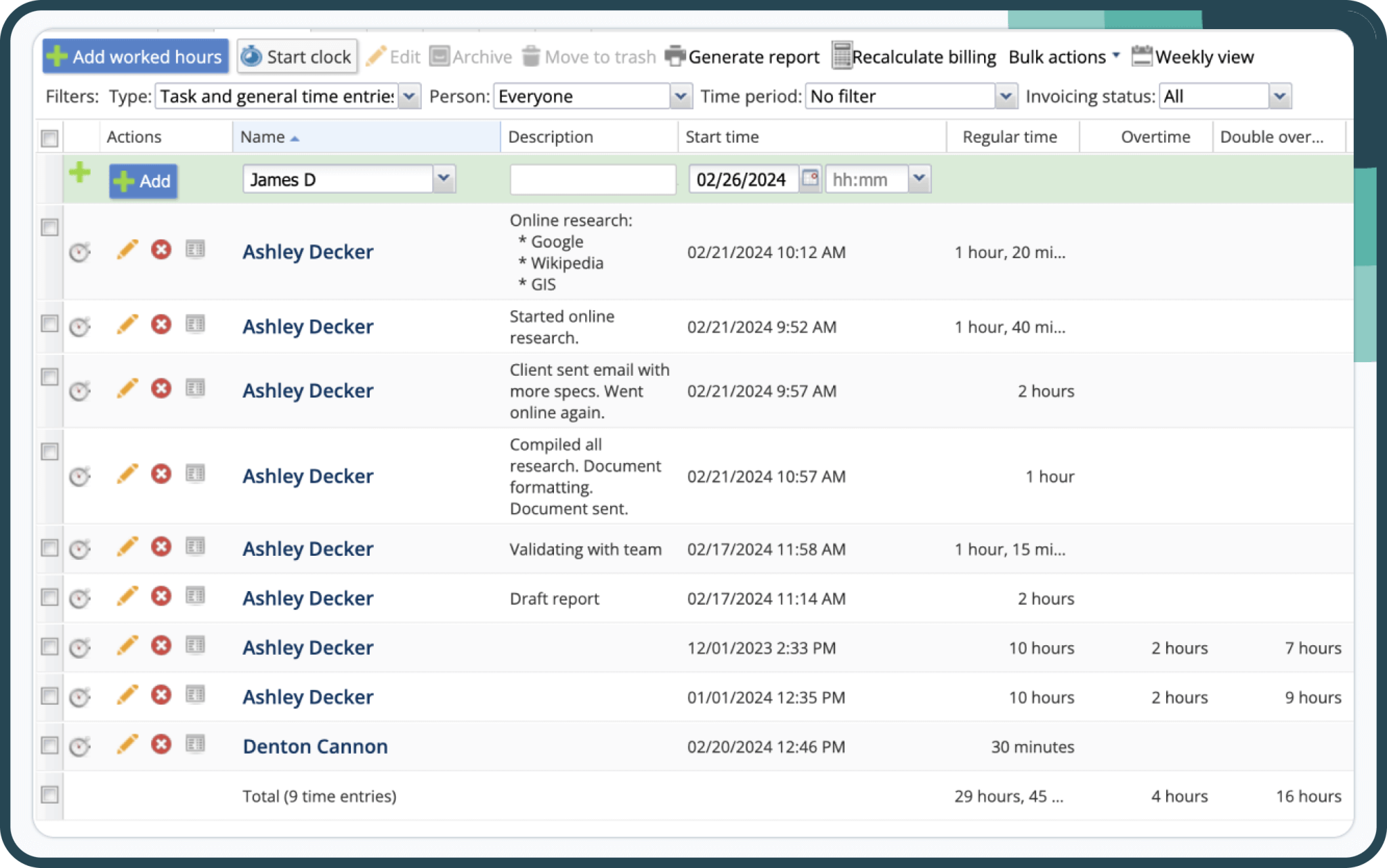 Feng Office Advance Task Management